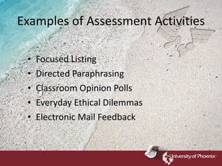 Classroom assessment | PPT | Educational Assessment | Education