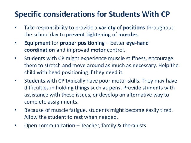 Classroom accommodations & teaching strategies for Intellectually ...