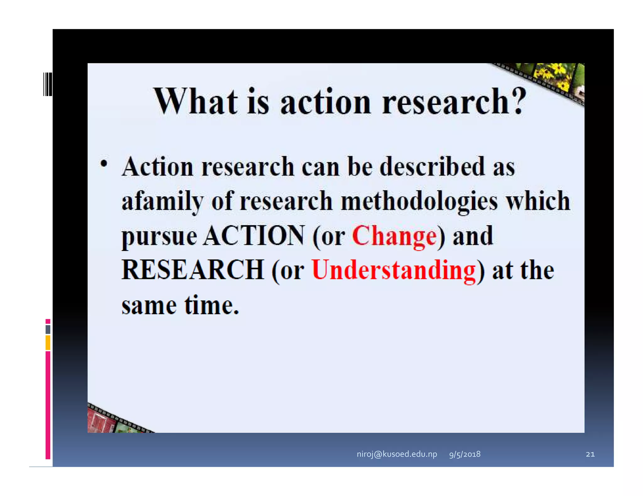 Classroom Action Research | PDF | Professional School | Postgraduate ...