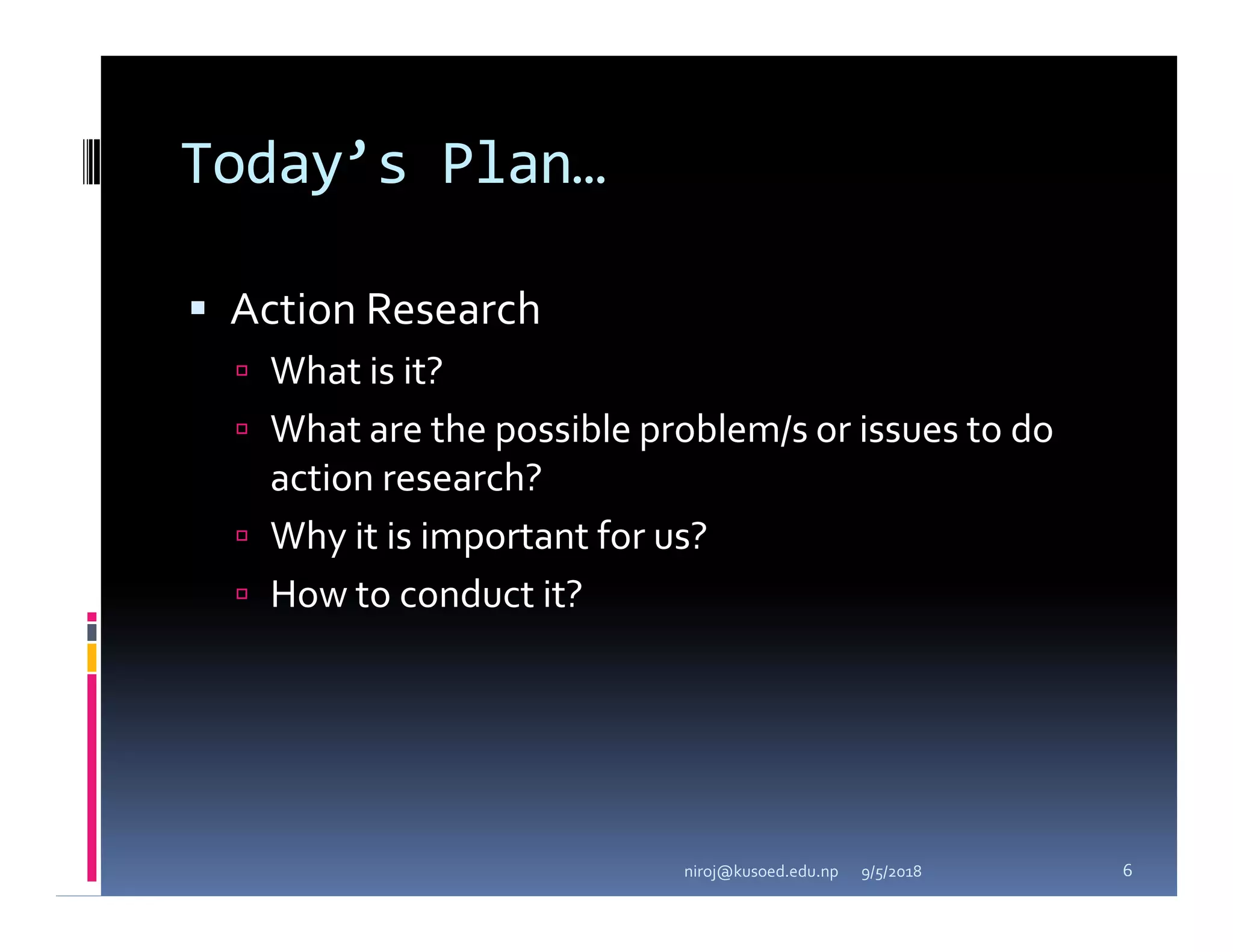 Classroom Action Research | PDF