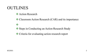 Classroom action research | PPTX
