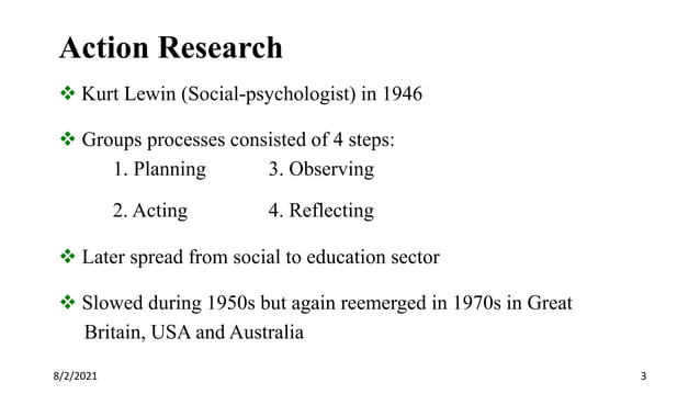 Classroom action research | PPTX