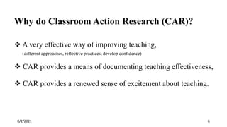 Classroom action research | PPTX