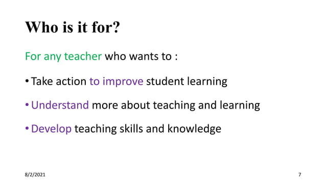 Classroom action research | PPTX