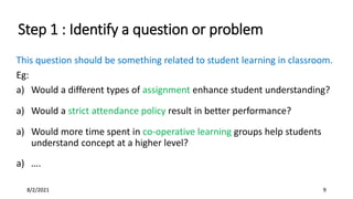 Classroom action research | PPTX