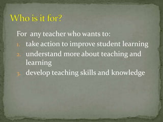 Classroom action research ppt | PPTX