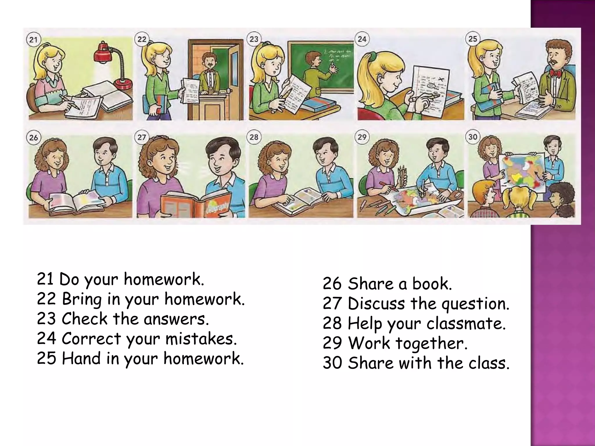 Classroom actions | PPT