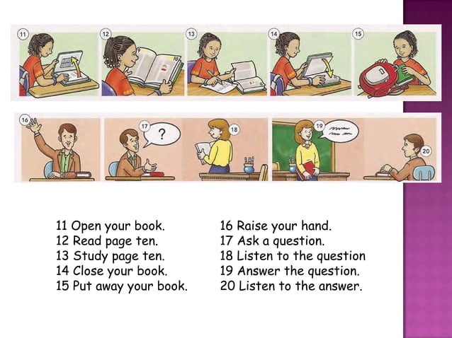 Classroom actions | PPT