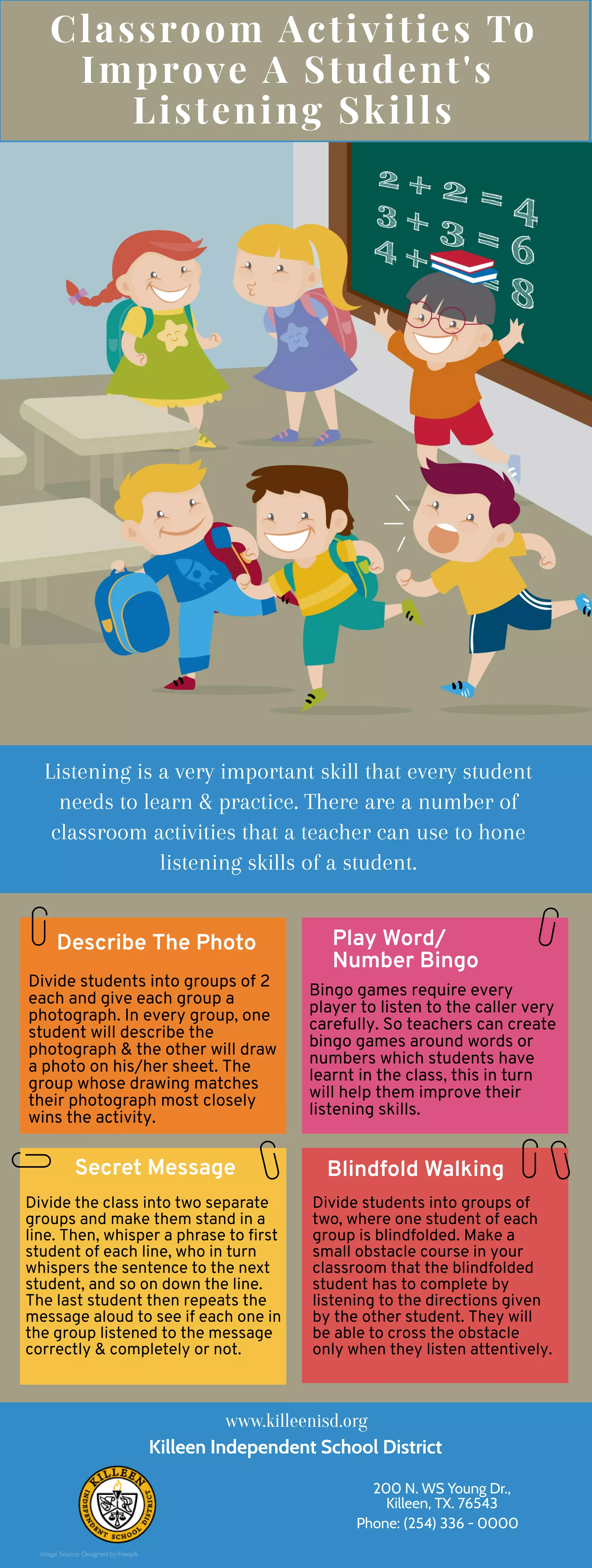 Classroom Activities To Improve A Student's Listening Skills | PDF
