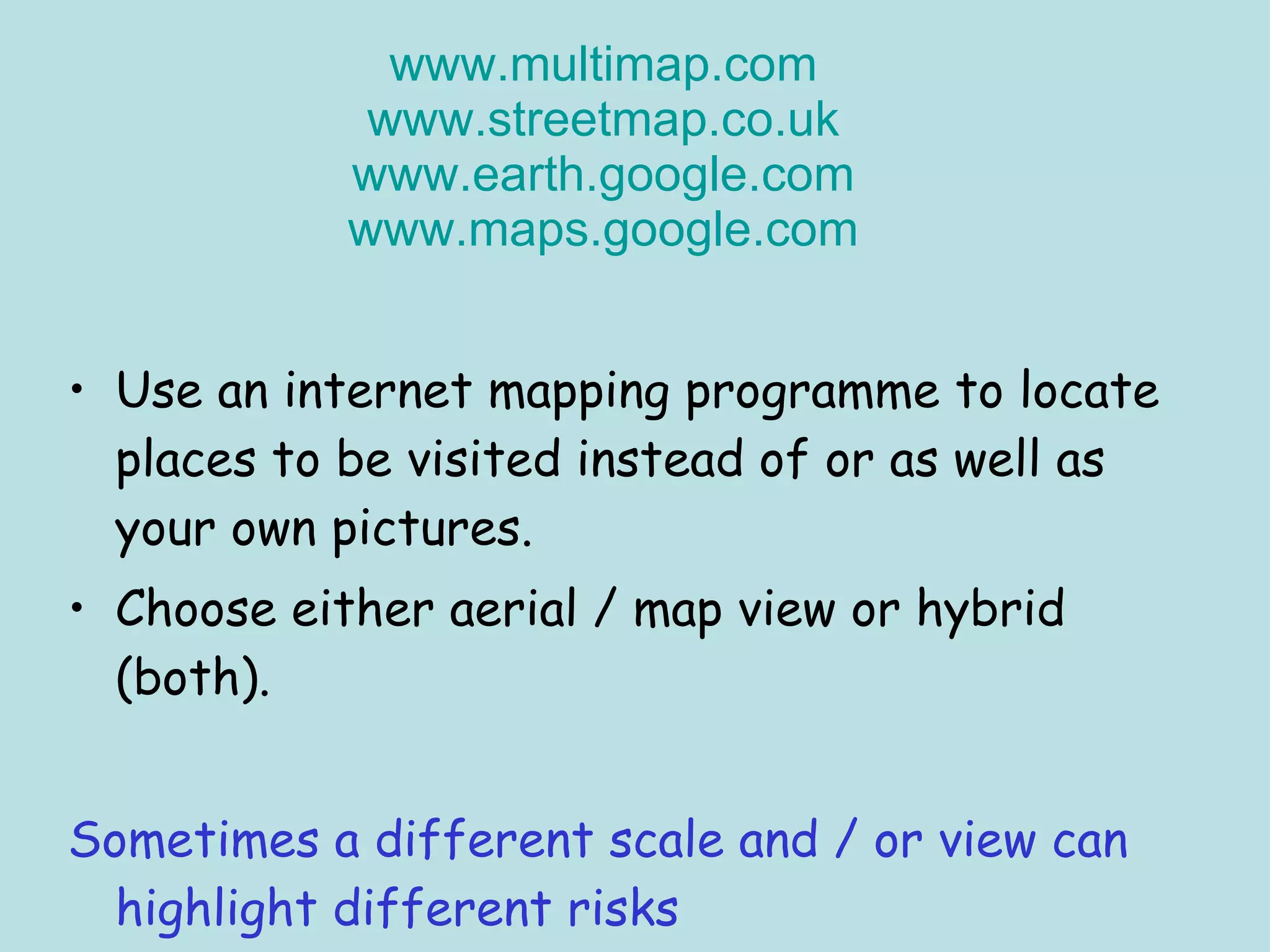 Classroom Activity Our Risk Assessment | PPT