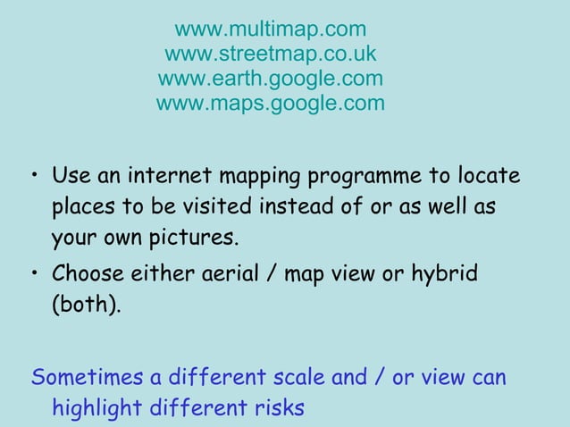 Classroom Activity Our Risk Assessment | PPT