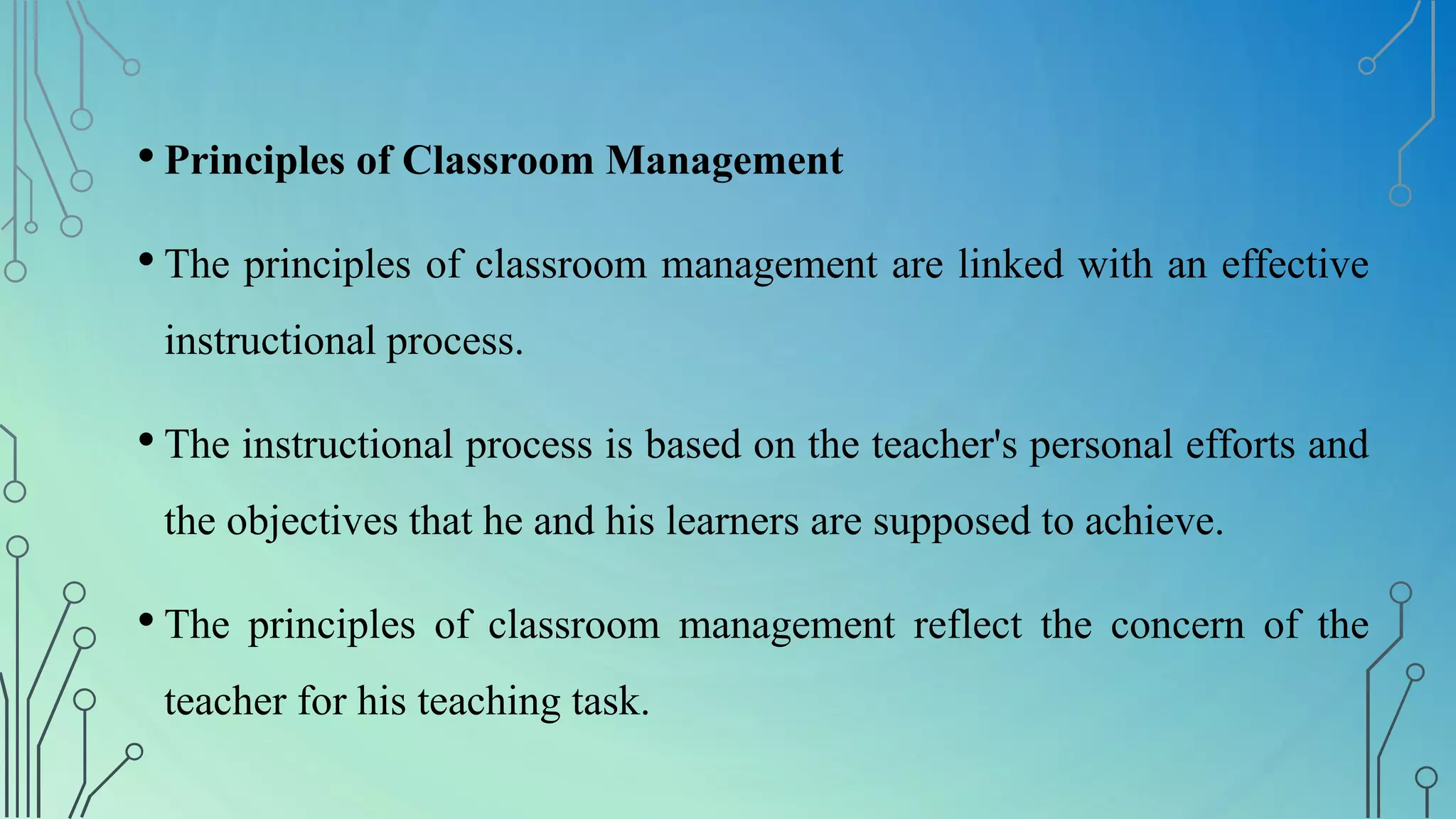Classroom and behaviour management | PPTX