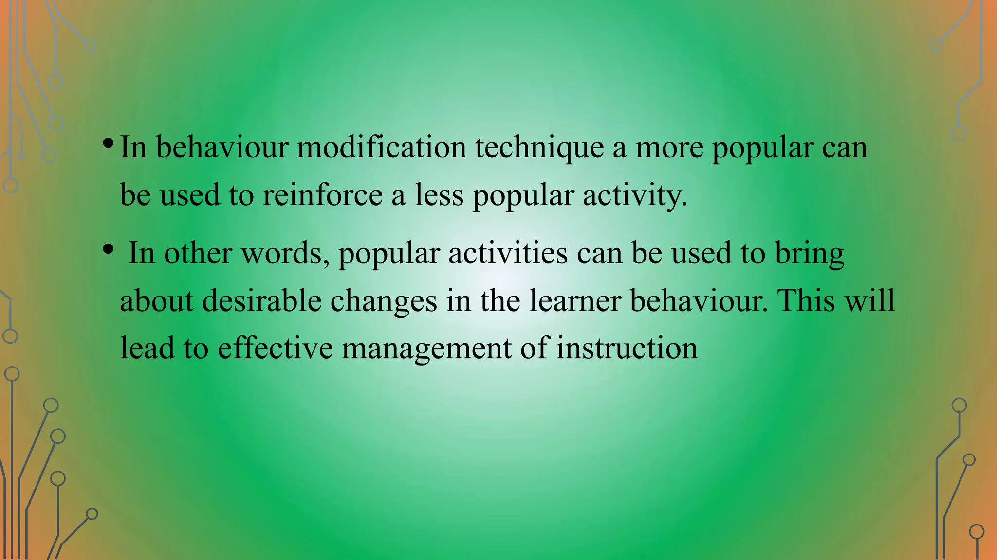 Classroom and behaviour management | PPTX