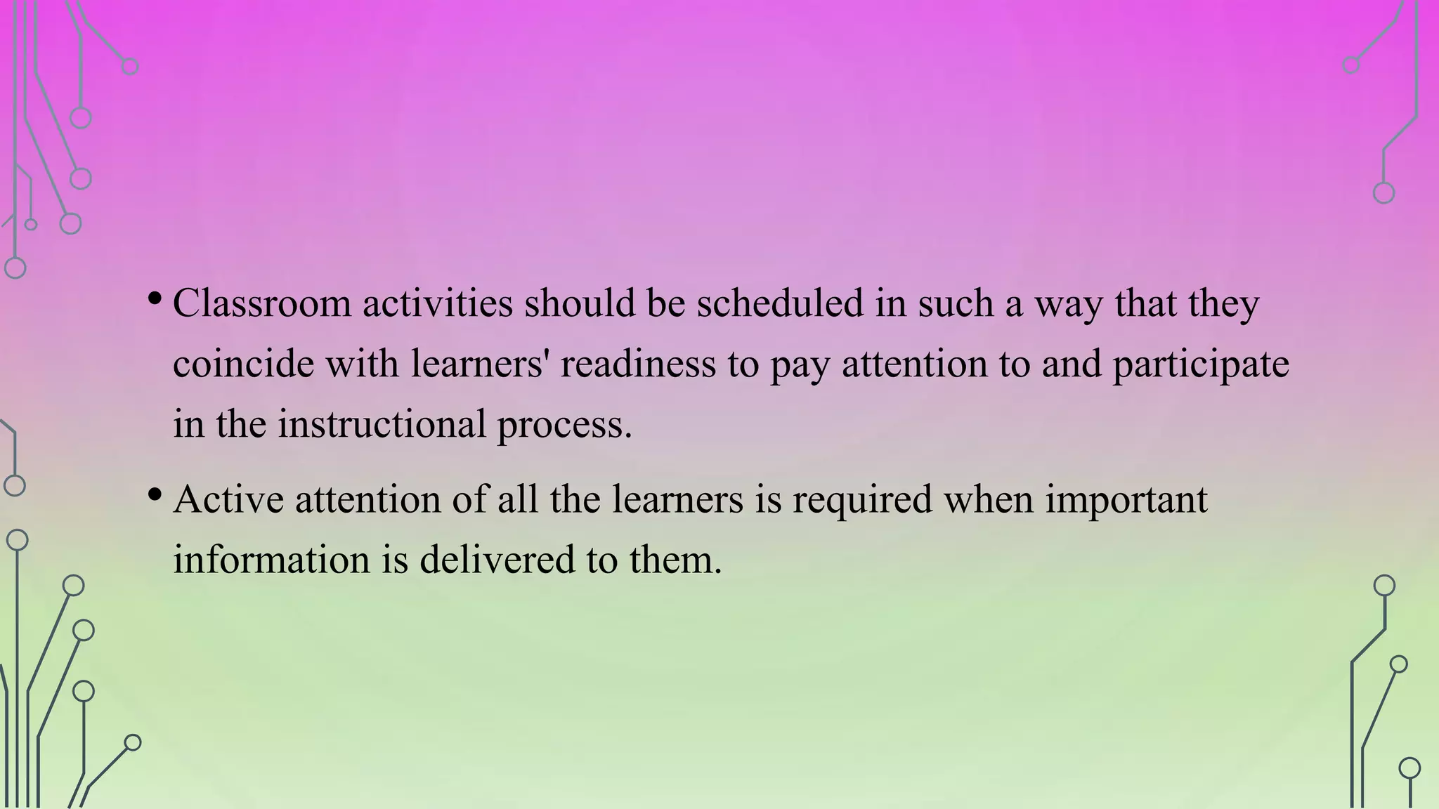 Classroom and behaviour management | PPTX