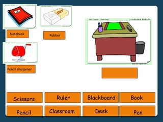 Classroom Objects: PowerPoint Activities | PPSX