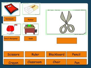 Classroom Objects: PowerPoint Activities | PPSX