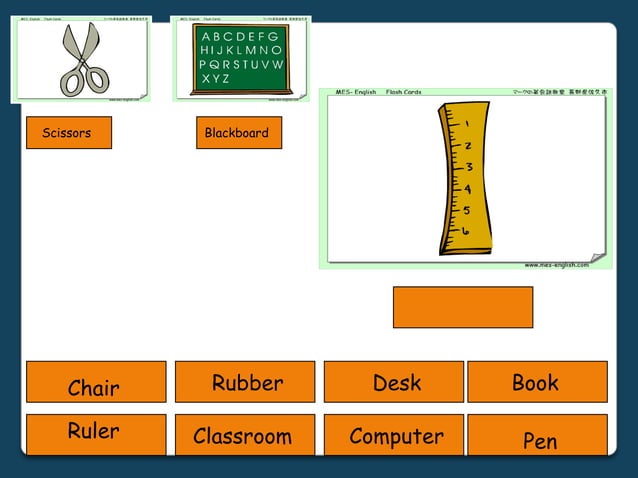 Classroom Objects: PowerPoint Activities | PPSX | Education