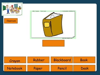 Classroom Objects: PowerPoint Activities | PPSX