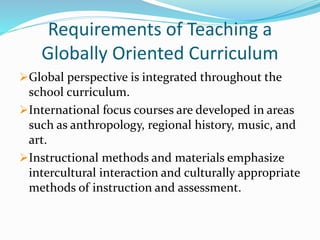 Classroom as global community | PPTX
