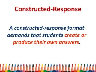 Classroom assessment | PDF