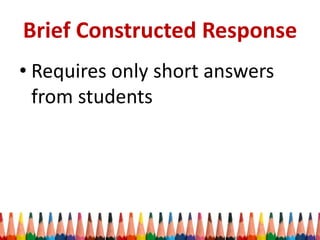 Classroom assessment | PDF