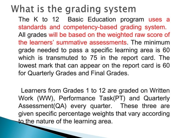 Classroom assessment for the k to 12 (BEC) | PPT | Educational Assessment | Education