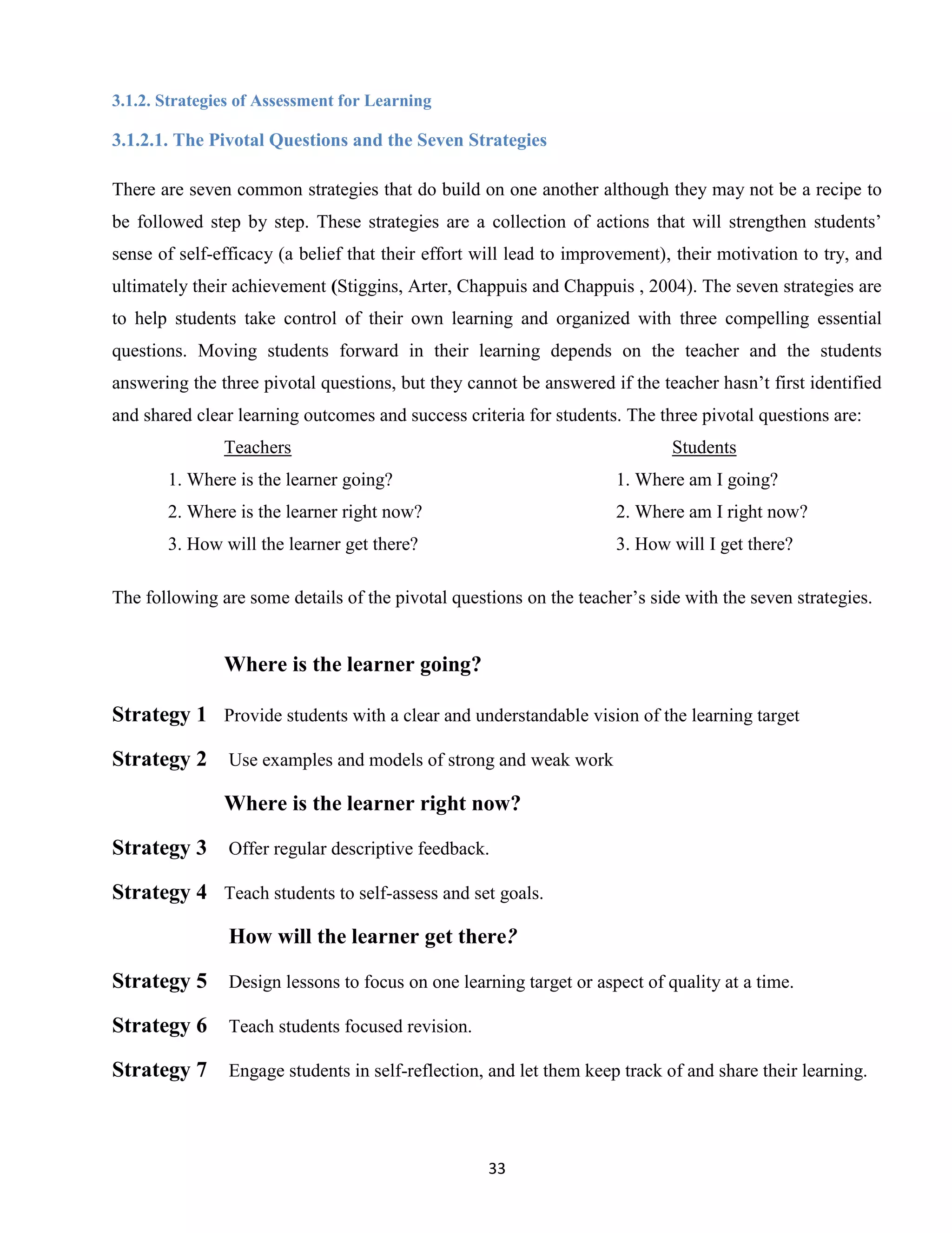 Classroom assessment manual | PDF
