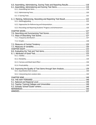 Classroom assessment manual | PDF