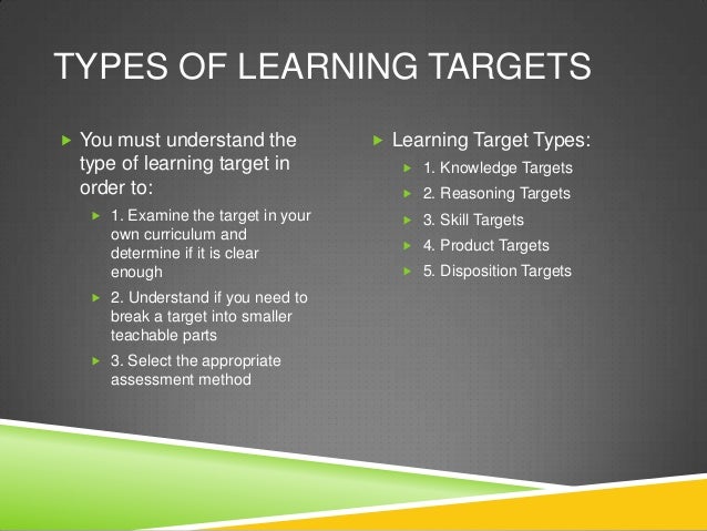Classroom assessment powerpoint ch.2 and 3