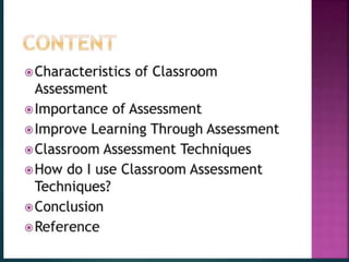 class room Assessment ppt new 2025 (2).pptx