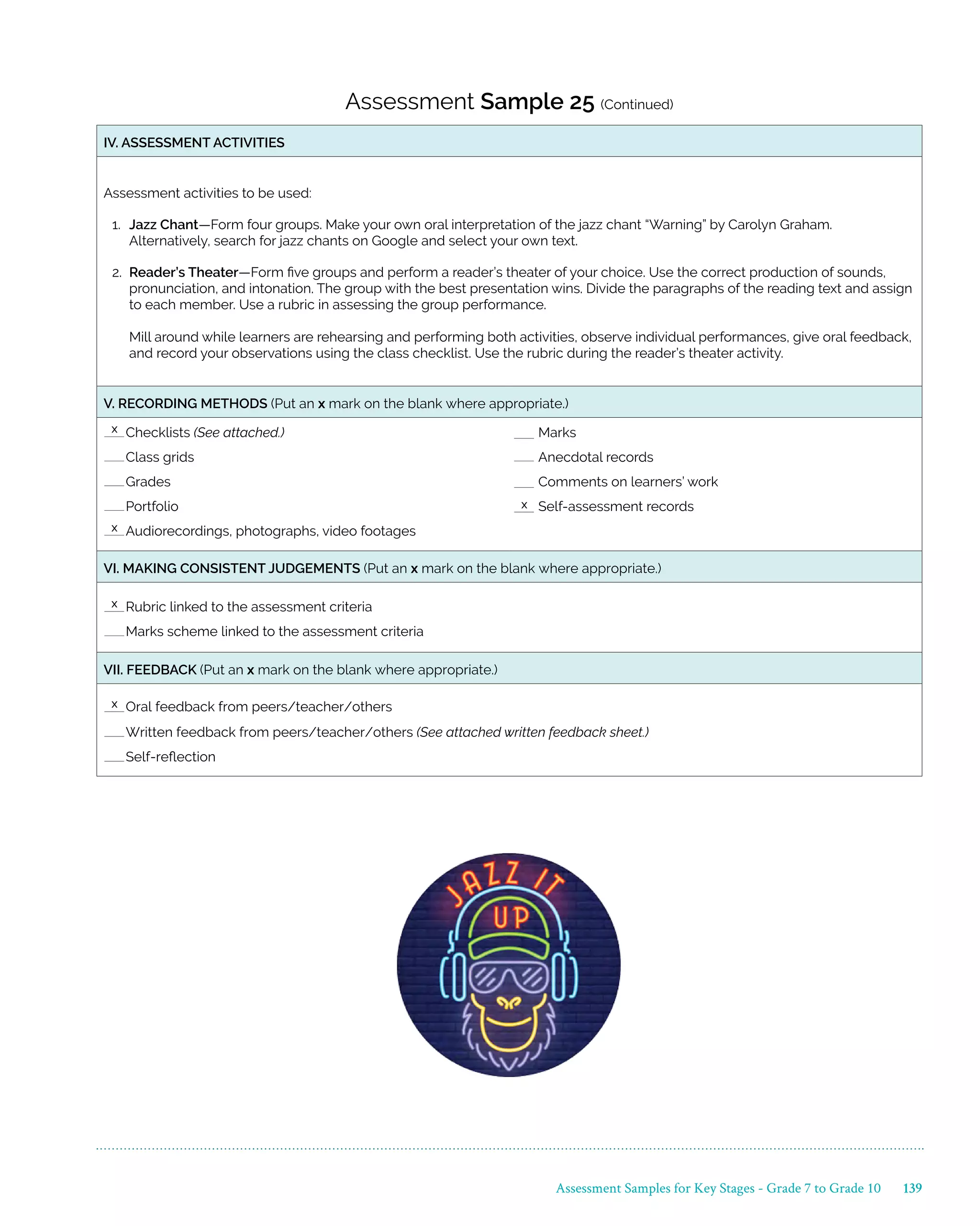 Classroom Assessment Resource Book | PDF