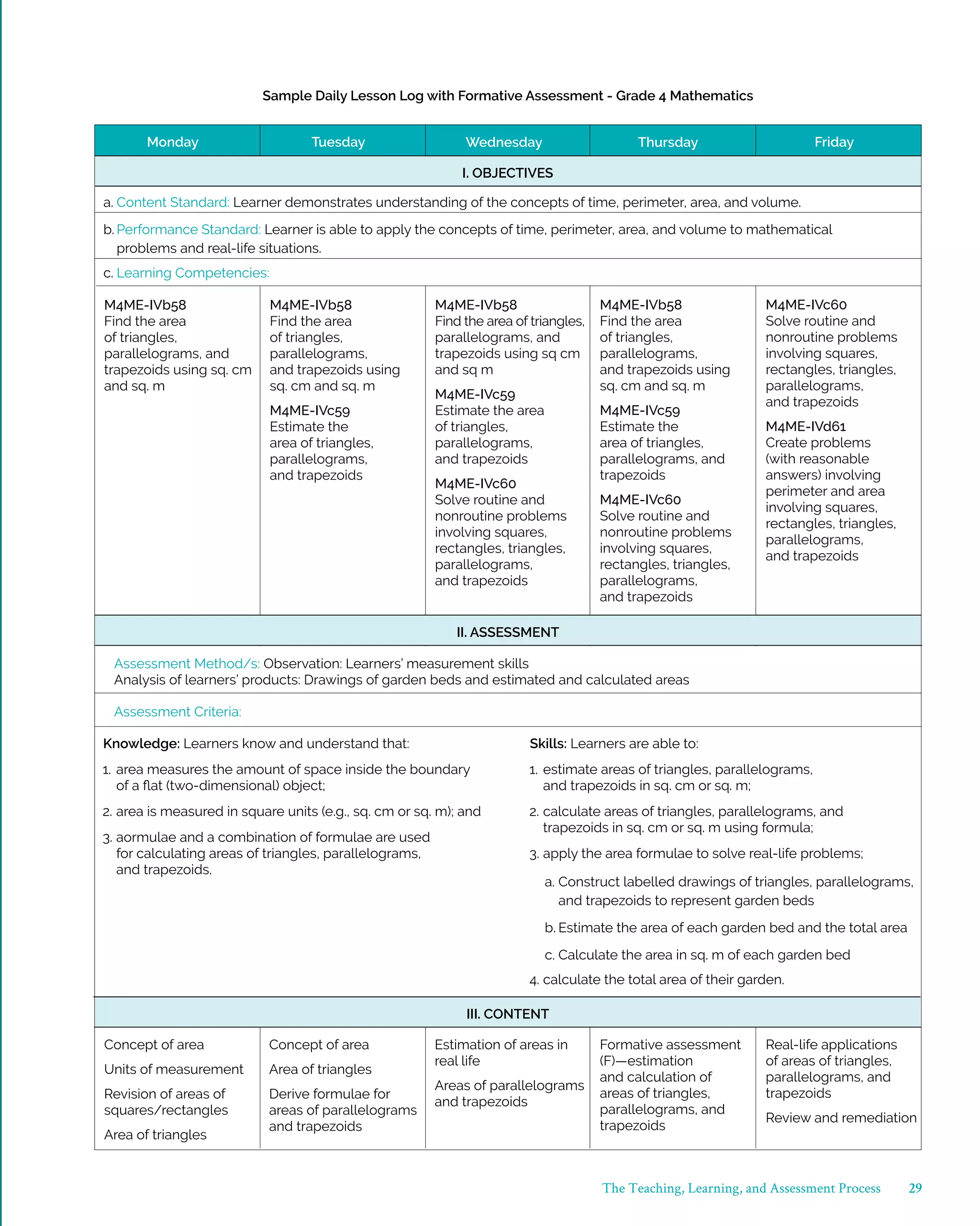 Classroom Assessment Resource Book | PDF | Educational Assessment ...