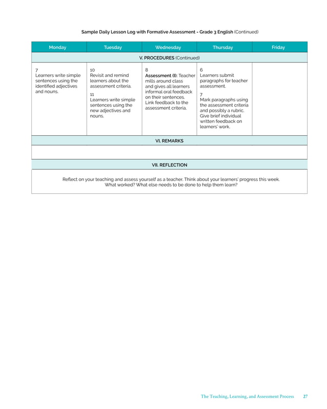 Classroom Assessment Resource Book | PDF | Educational Assessment ...