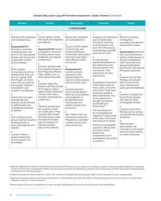 Classroom Assessment Resource Book | PDF
