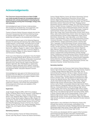 Classroom Assessment Resource Book | PDF