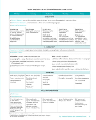 Classroom Assessment Resource Book | PDF