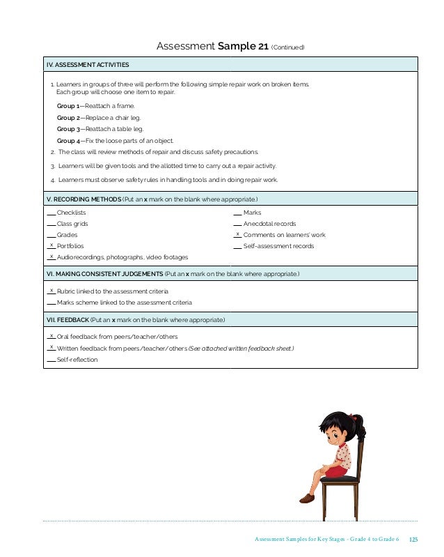 Classroom Assessment Resource Book