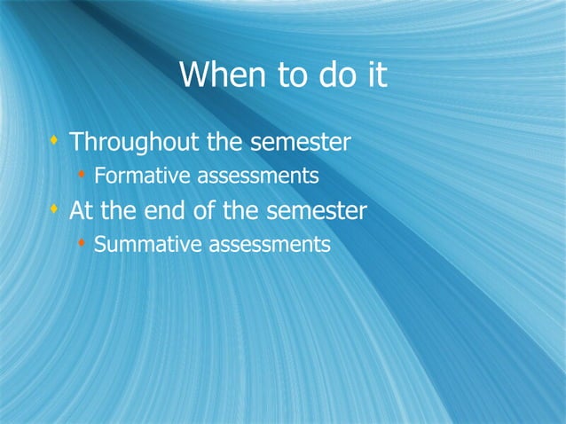Classroom Assessment Techniques | PPT