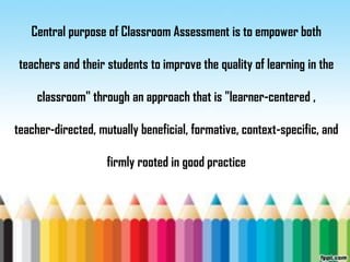 Classroom assessment techniques | PDF