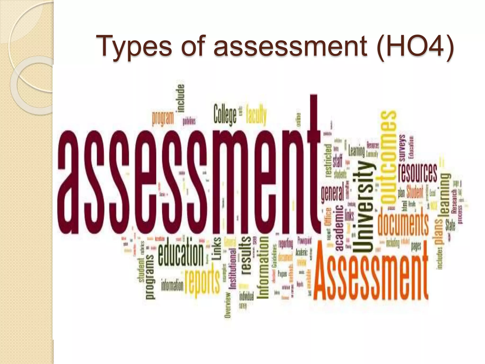 Classroom Based Assessment | PPTX