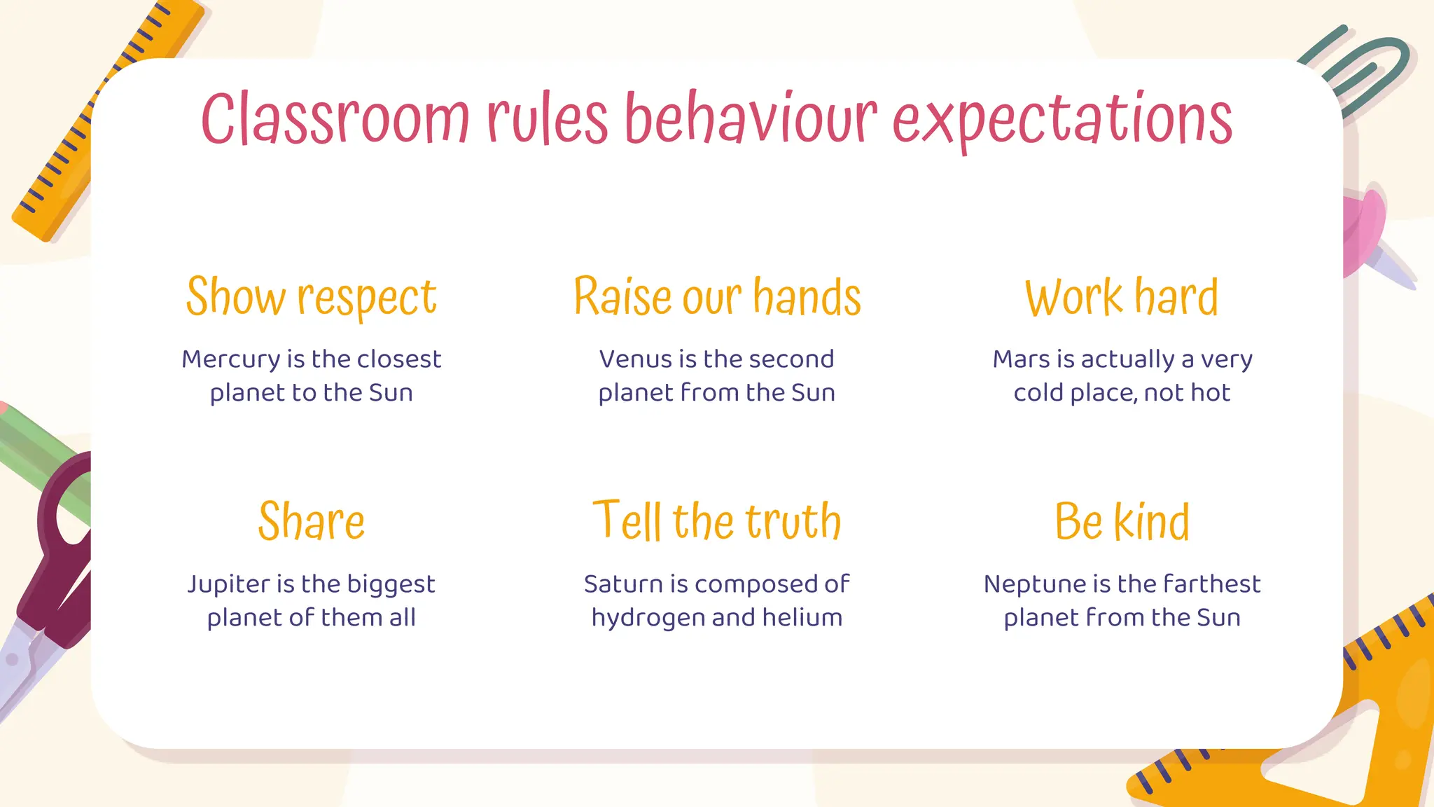 Classroom Behaviour Management for Elementary by Slidesgo.pptx