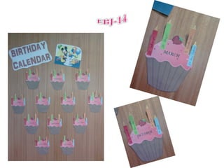 Classroom Birthday Calendars | PPT