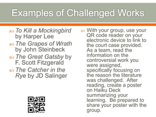 Classroom censorship module one ssn | PPTX