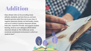 Classroom Climate_Ahmad Saiful Bahri.pptx