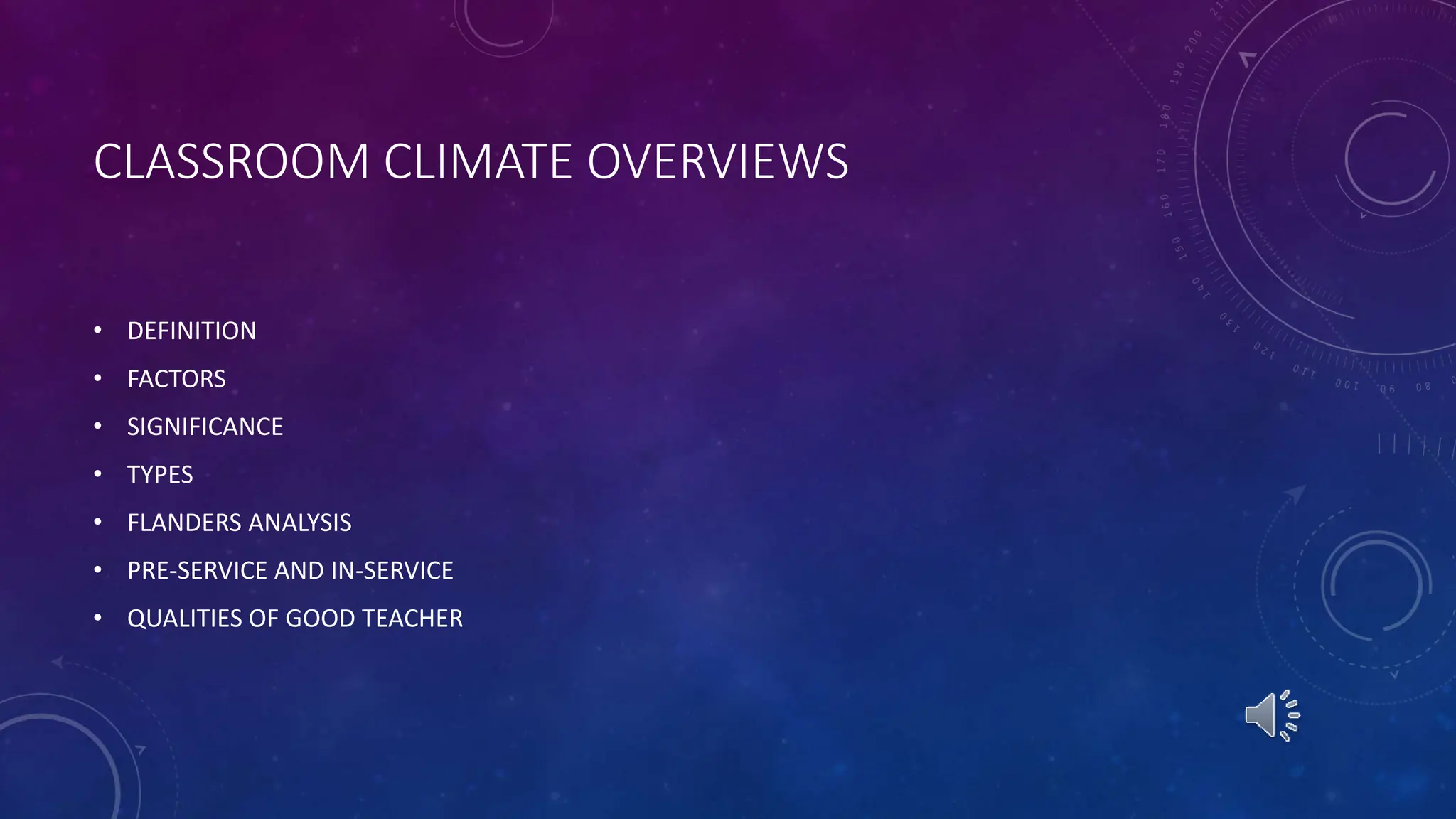 Classroom climate classroom interaction analysis.ppt