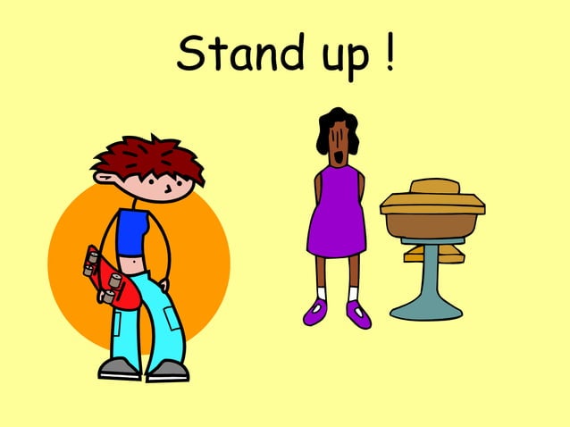 Classroom Commands for young learners ELT | PPT