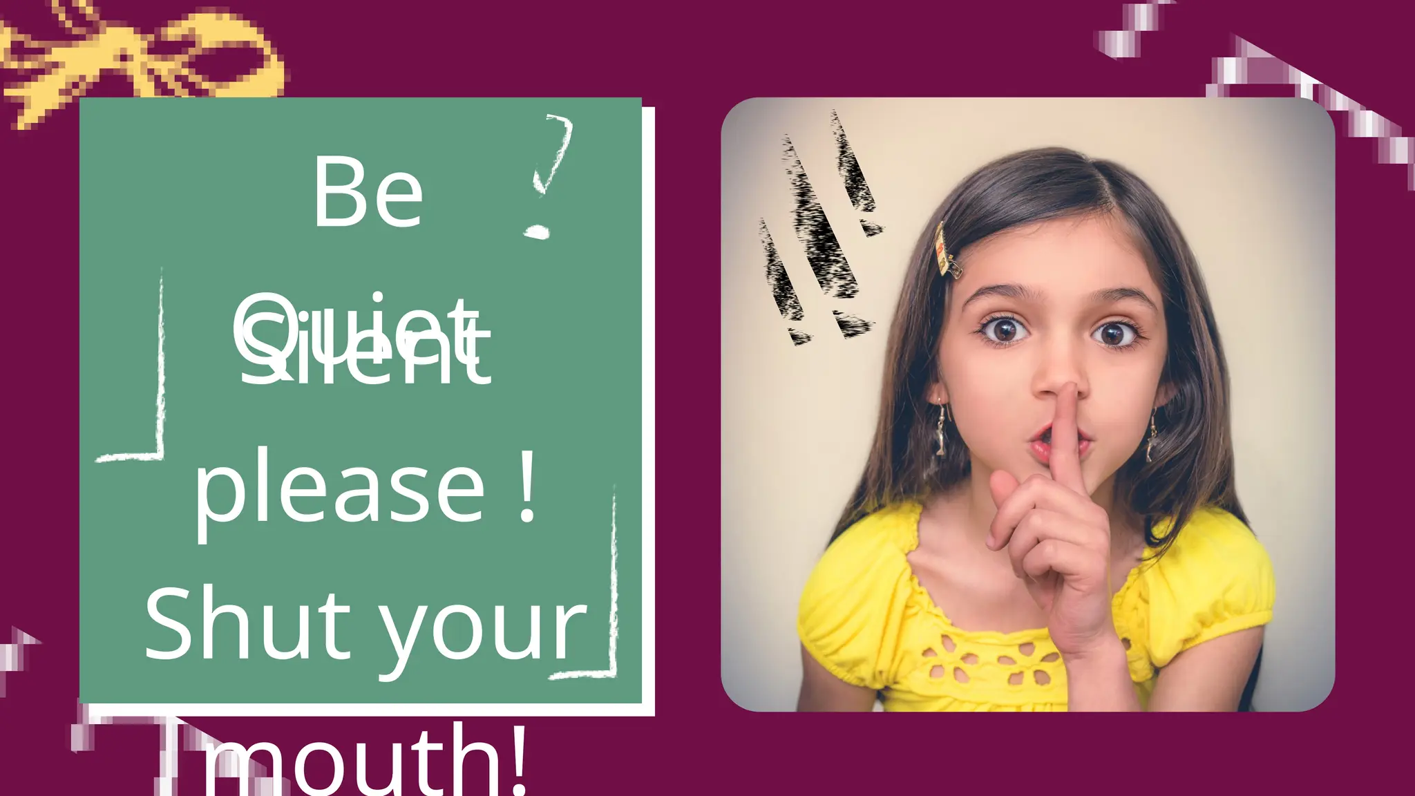 Classroom Commands Illustrative Blackboard Design-2.pptx