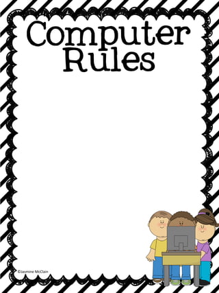Computer Posters For Classrooms