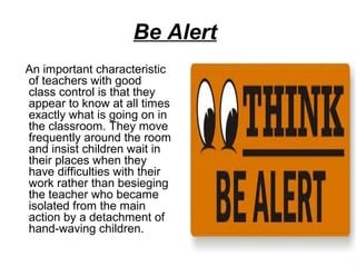 Classroom Control and Management Tips | PPT