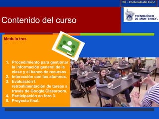 Classroom course. storyboard | PPTX